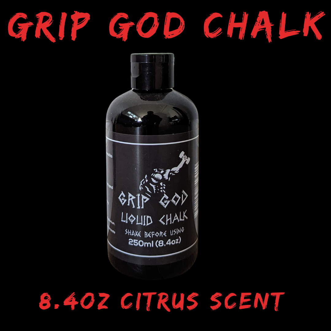 GRIP GOD (Citrus Scent) Liquid Chalk For Deadlifts and Home Gym – GRIP ...